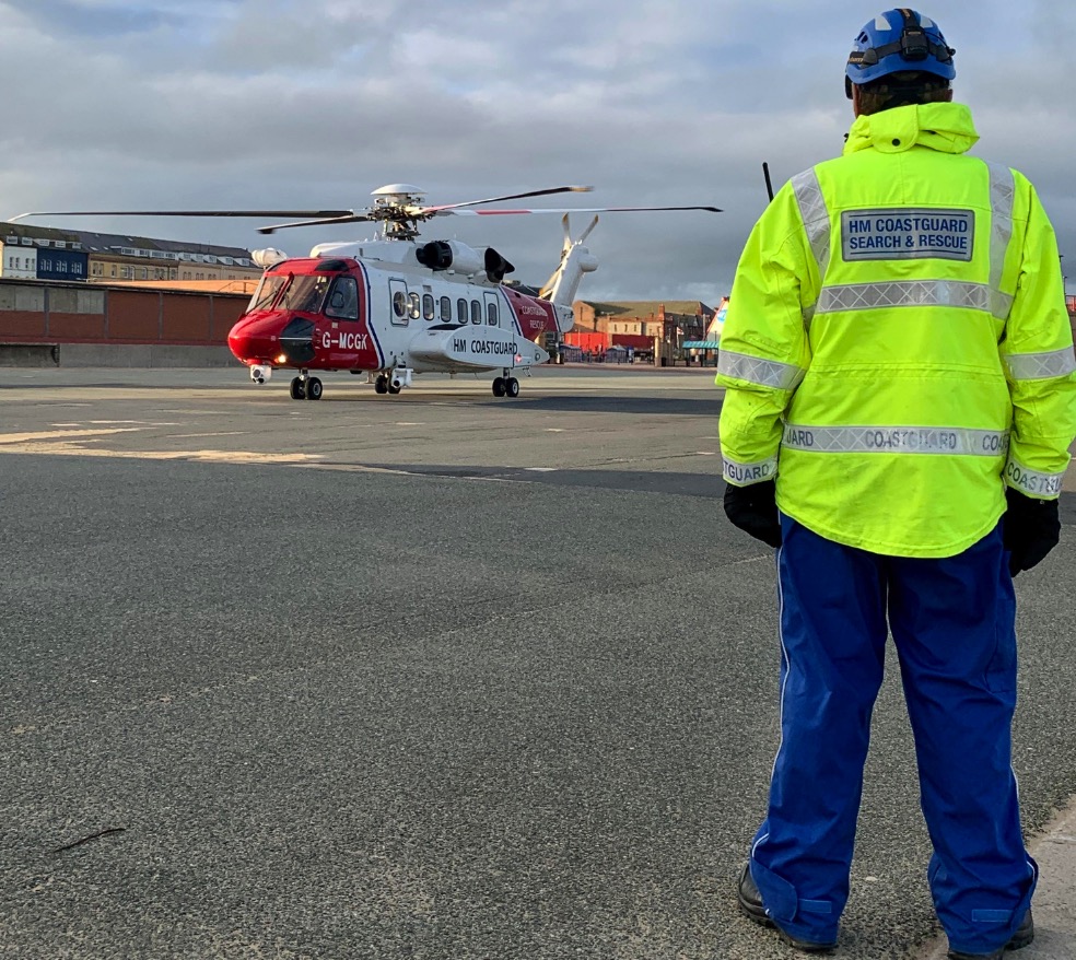 Volunteers From Flint Coastguard And Newsar Assist With Major Multi